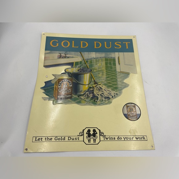 Media | Fairbanks Gold Dust Twins Powder Soap Tin Advertising Sign ...